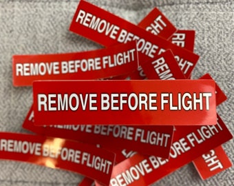 Remove Before Flight - Etsy