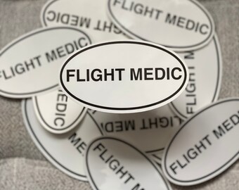 Flight Medic Sticker - Etsy