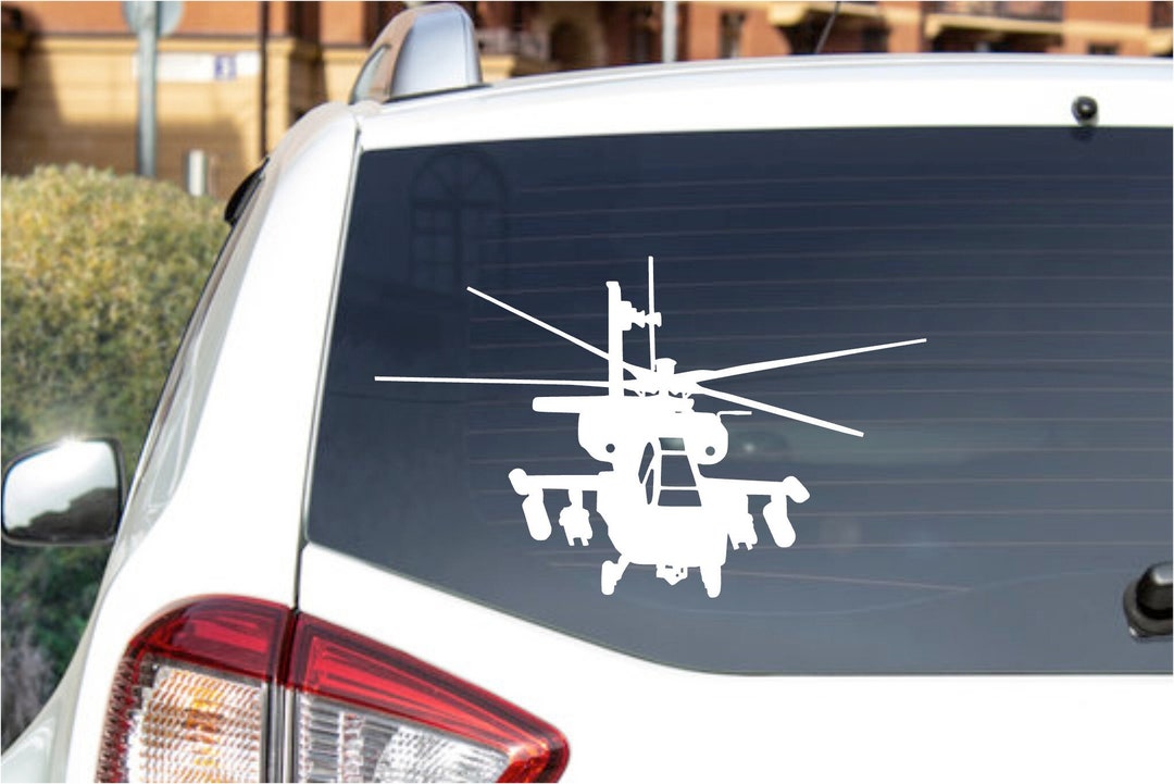 AH-64 Apache Helicopter US Army Decal - Etsy