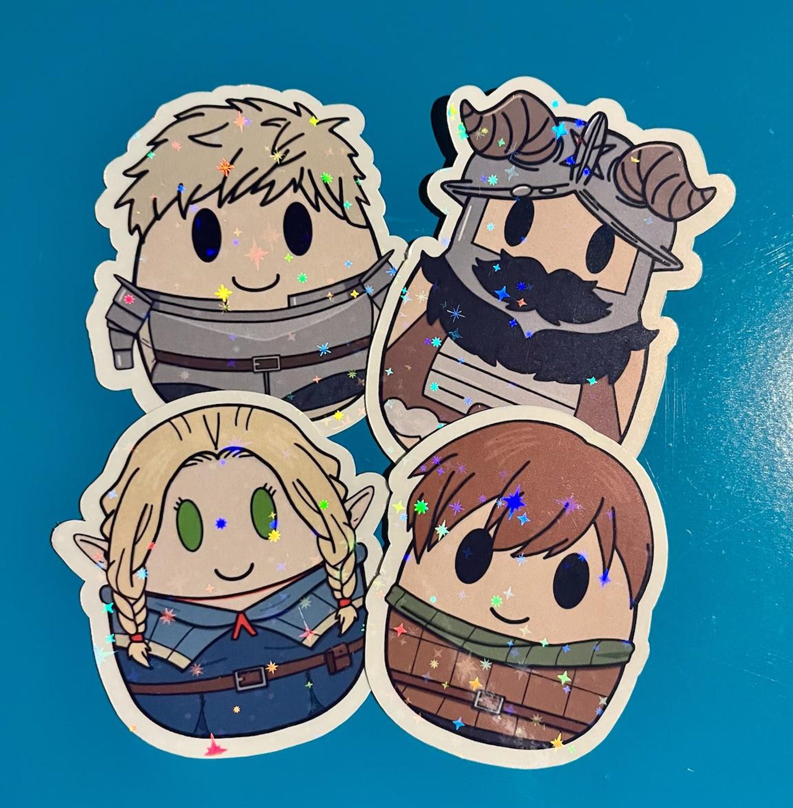 Assorted Anime Squish-style Stickers - Etsy