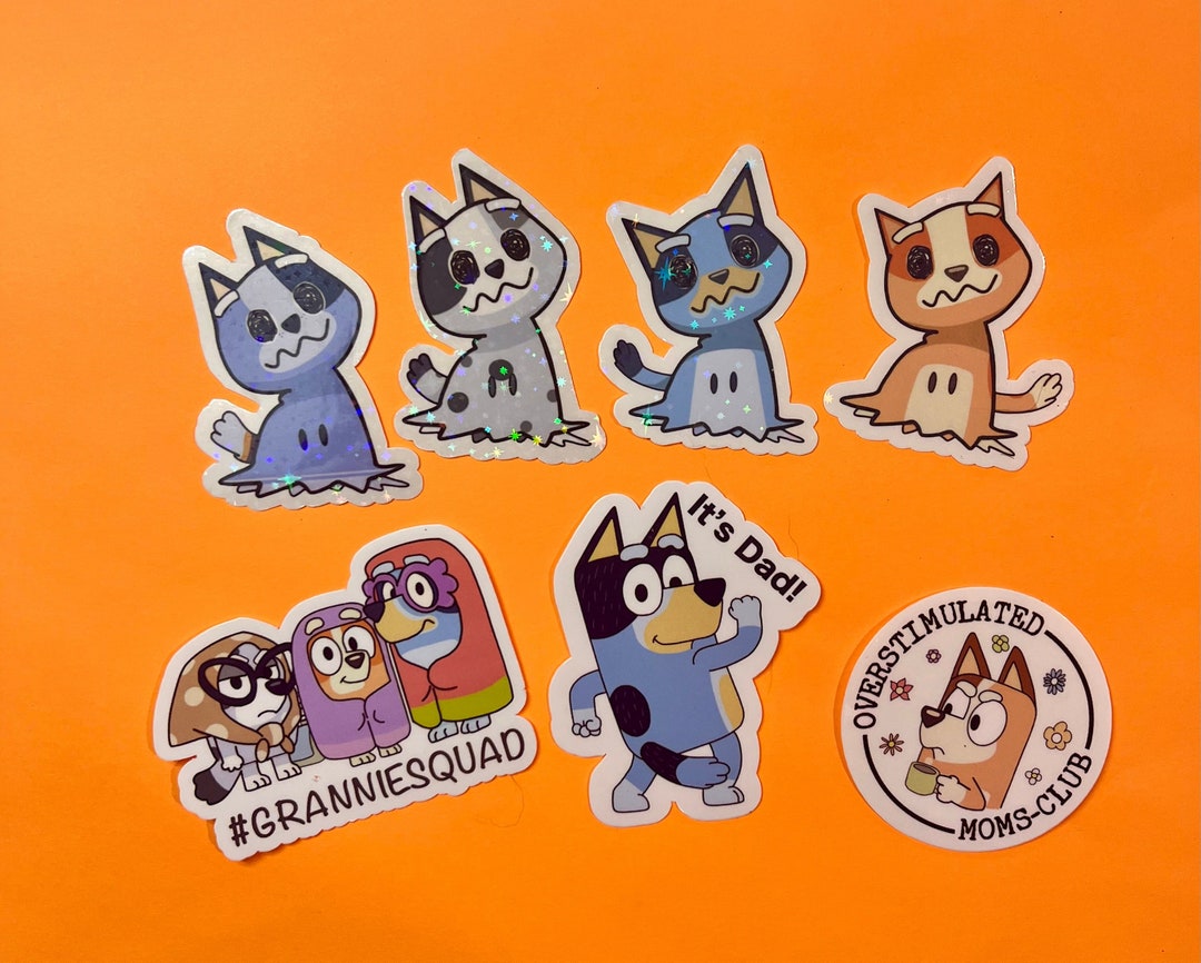 Blue Heeler Stickers - Etsy