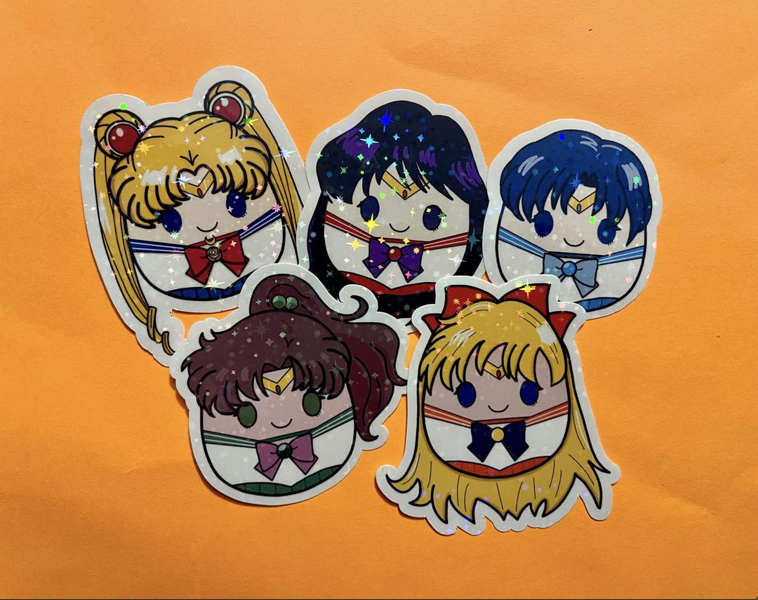 Scout Anime Squish-style Stickers - Etsy