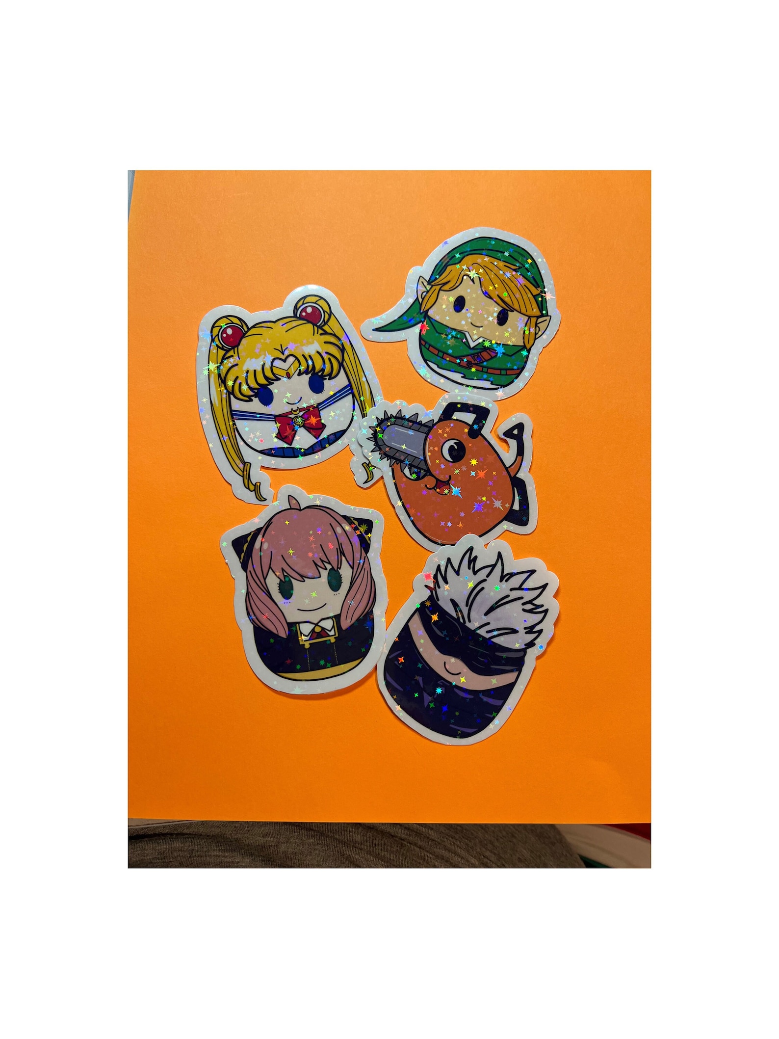 Assorted Anime Squish-style Stickers - Etsy