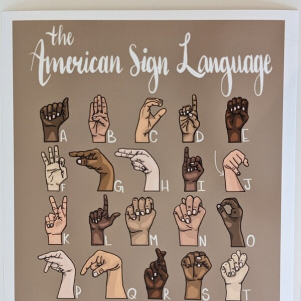 Sign Language - Etsy