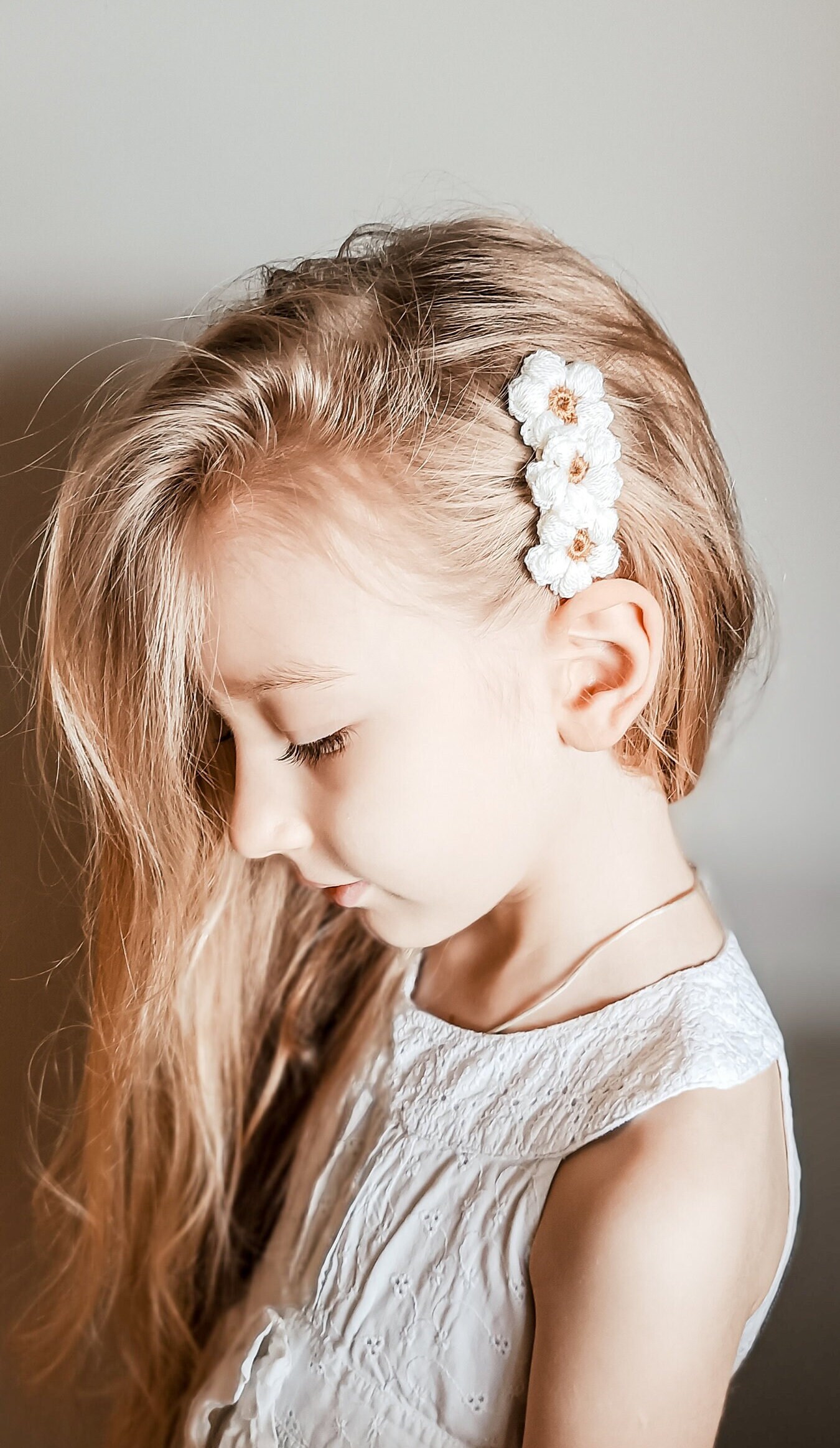 Crochet Flower Hair Clips Handmade Hair Clips for Girls - Etsy