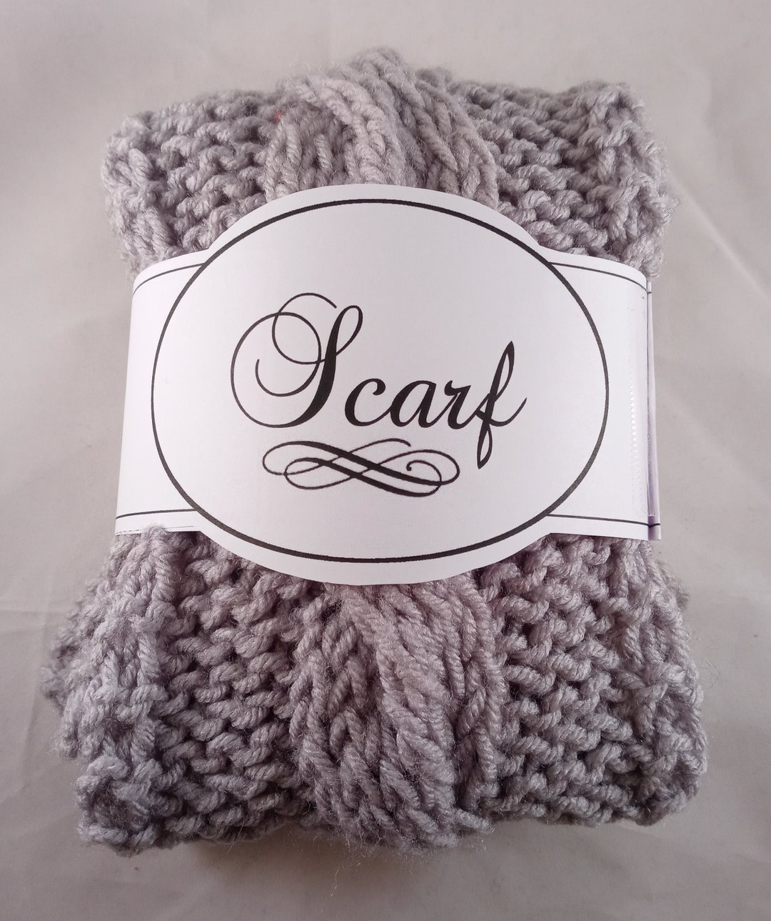 PRINTABLE Scarf Product Label With Care Instructions | Seller Tag Paper ...