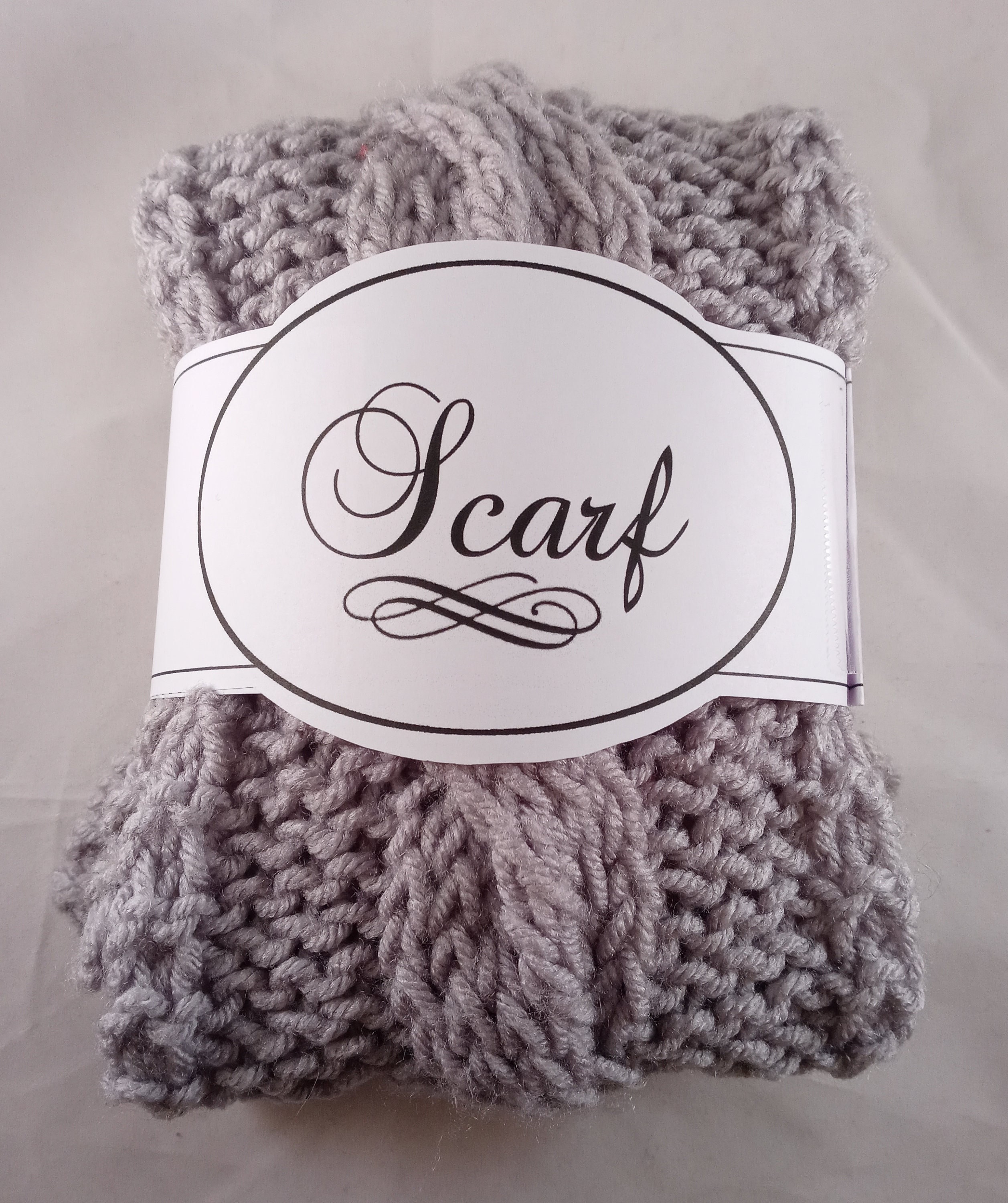 PRINTABLE Scarf Product Label With Care Instructions Seller Tag Paper ...