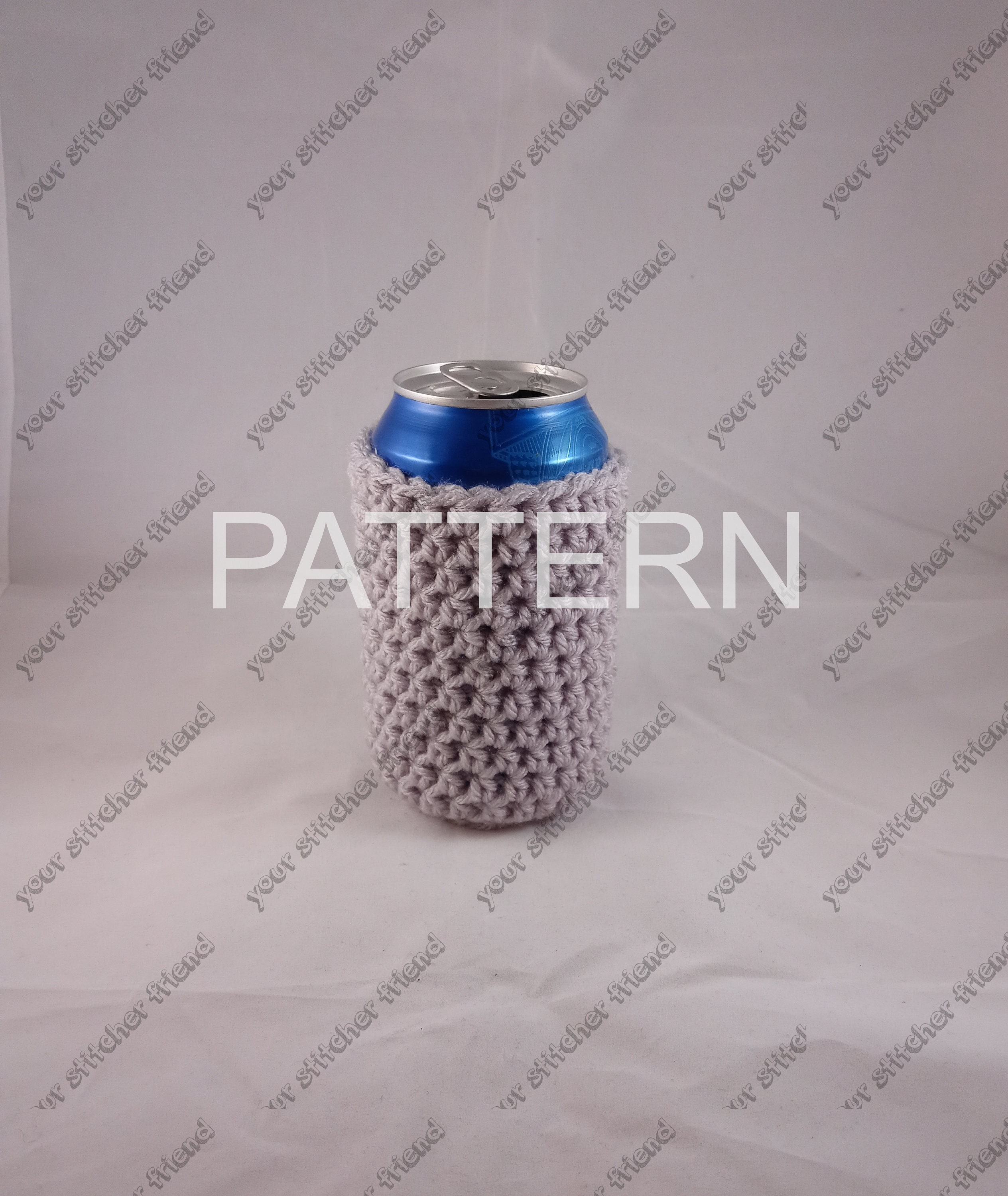 PATTERN Soda Can Cozy Crochet Pattern Easy How To - Etsy
