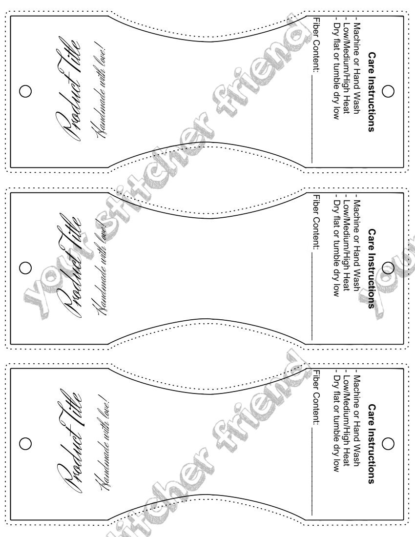 EDITABLE Product Display Label | Customizable Craft Fair Packaging ...