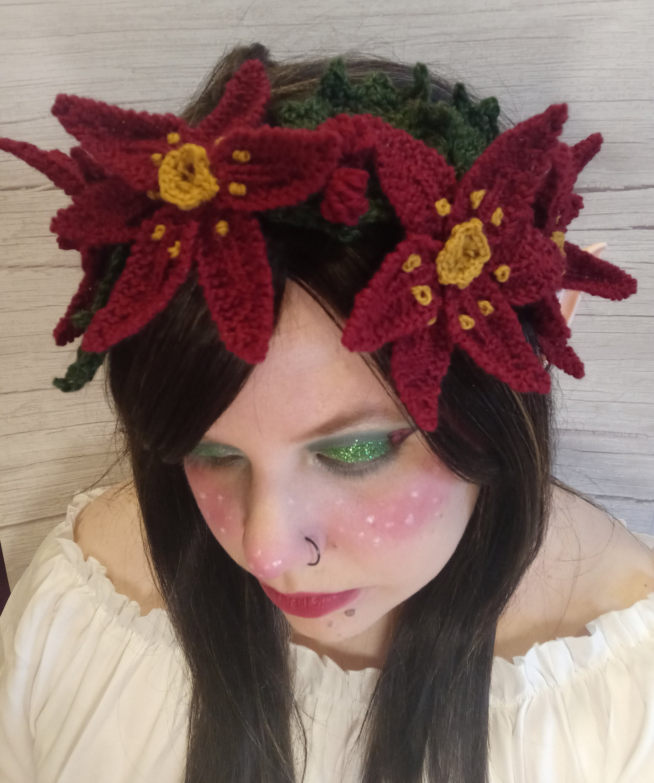 PATTERN Unofficial Elder Scrolls Inspired Nirnroot Flower Crown ...