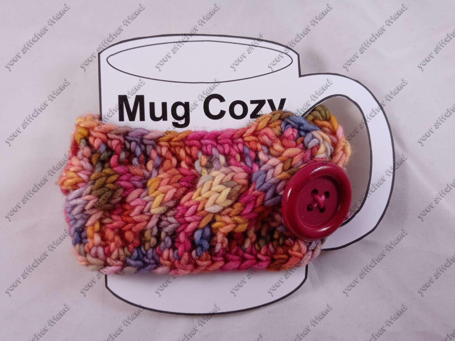 PRINTABLE Coffee Mug Cozy Inserts Product Label for Sellers - Etsy