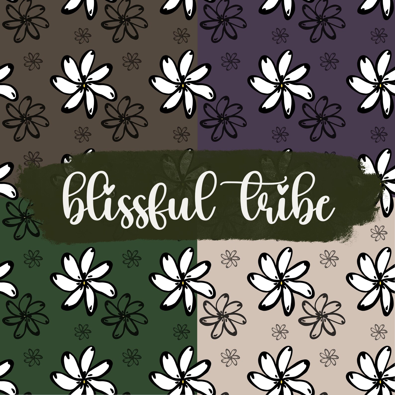 Tiare Flowers, Seamless Pattern, Hawaiian Flowers, Sublimation Png ...