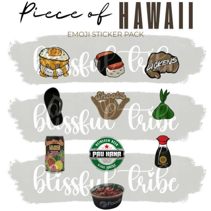 Hawaii Sticker Local - Etsy