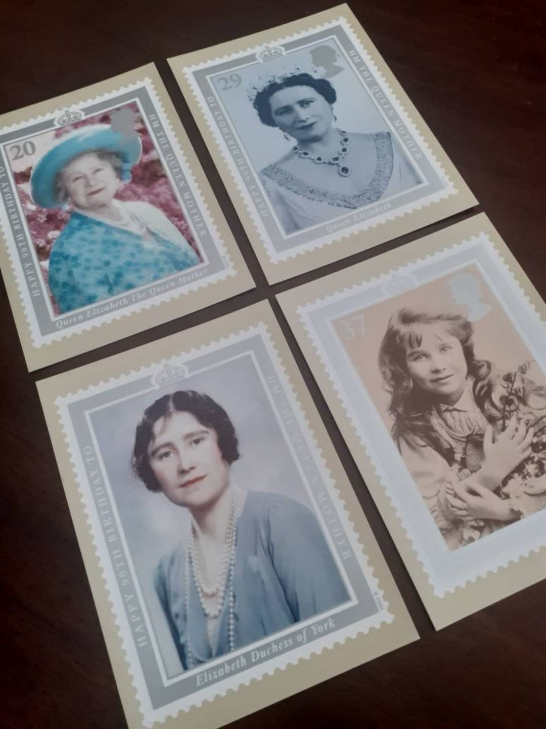 A Set of Royal Mail Royal Family Postcards - Etsy