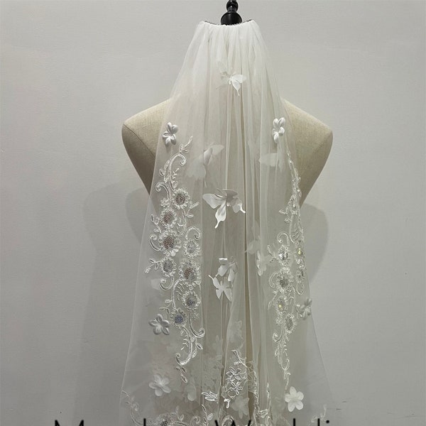 Butterfly Wedding Veil - Etsy