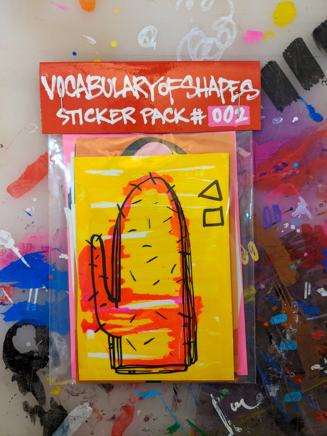 Sticker Pack 002 Vocabulary of Shapes - Etsy