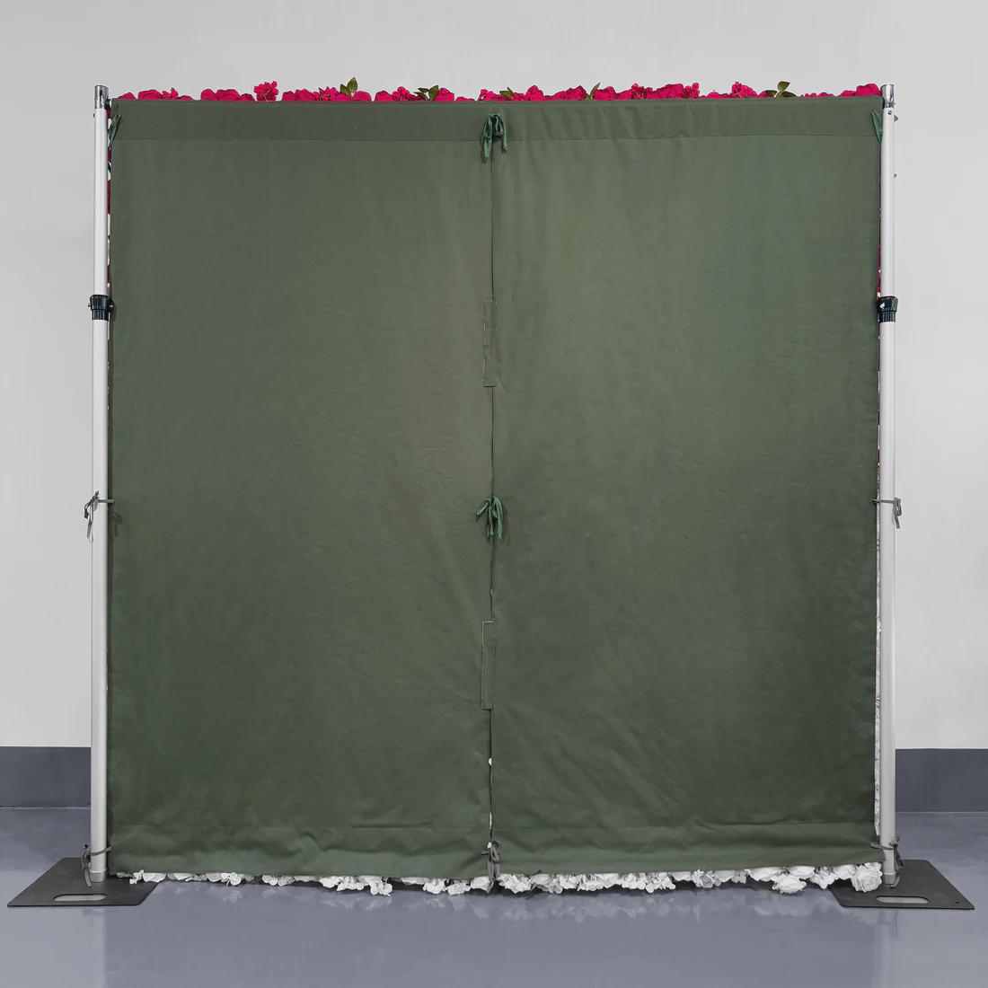 Flower Wall, Flower Backdrop, Wedding Backdrop, 8x8 Foot, Event Decor ...