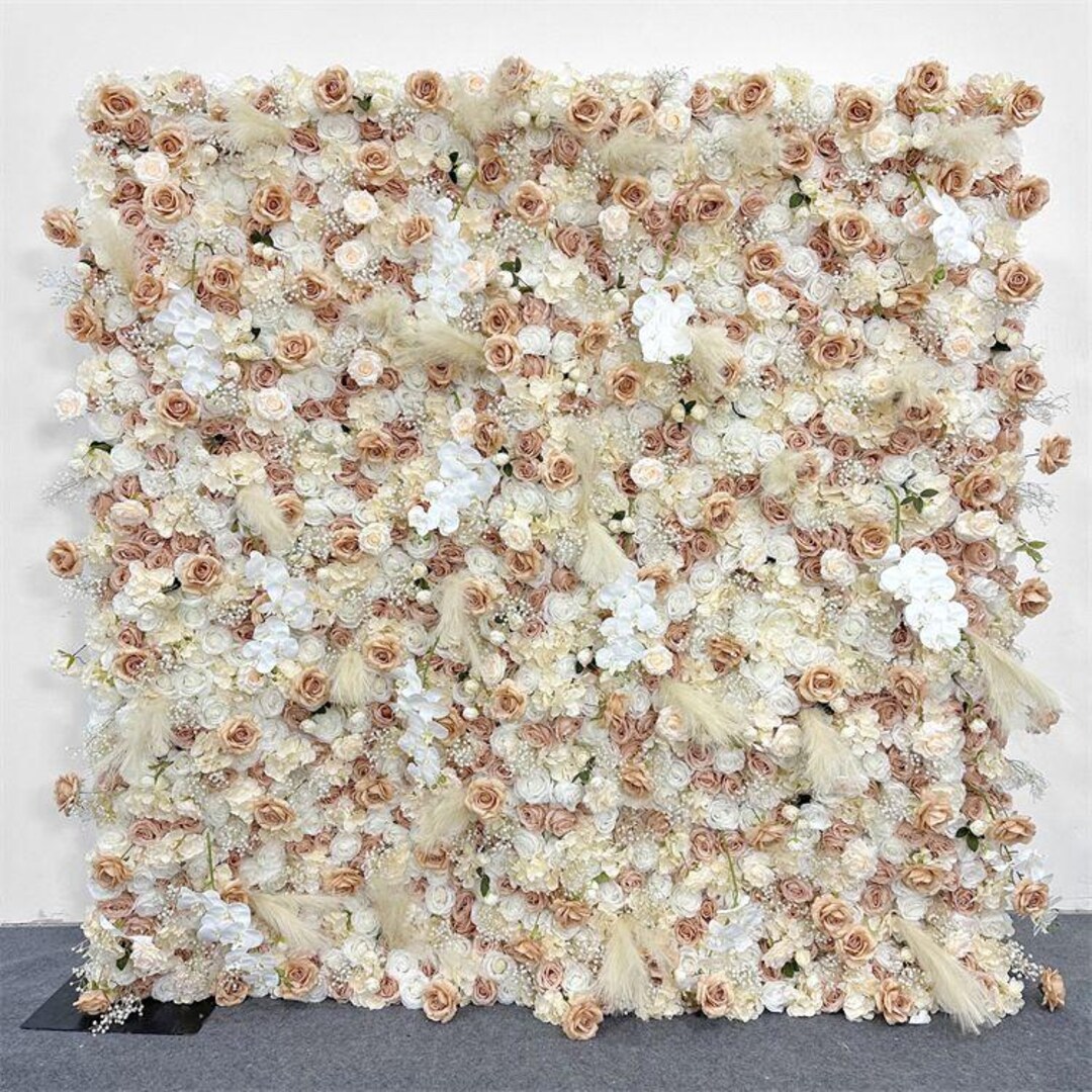 Flower Wall, Flower Backdrop, Wedding Backdrop, 8x8 Foot, Event Decor ...