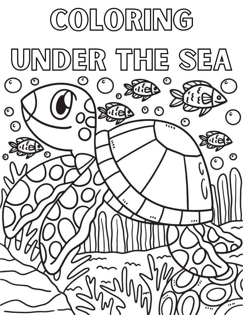 Coloring Pages - Etsy