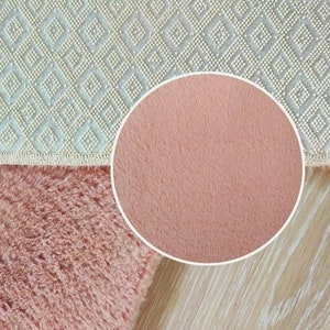 Heart Shaped Carpet / White Heart Mat / With Different Color Options ...