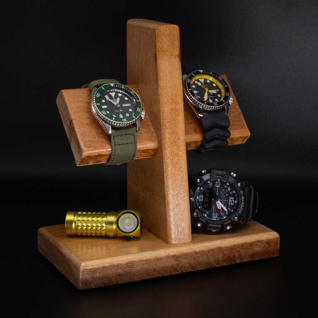 Wooden Watch Stand - Etsy