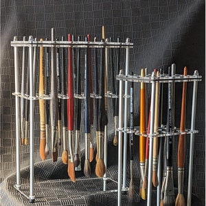 drying makeup brushes upside down