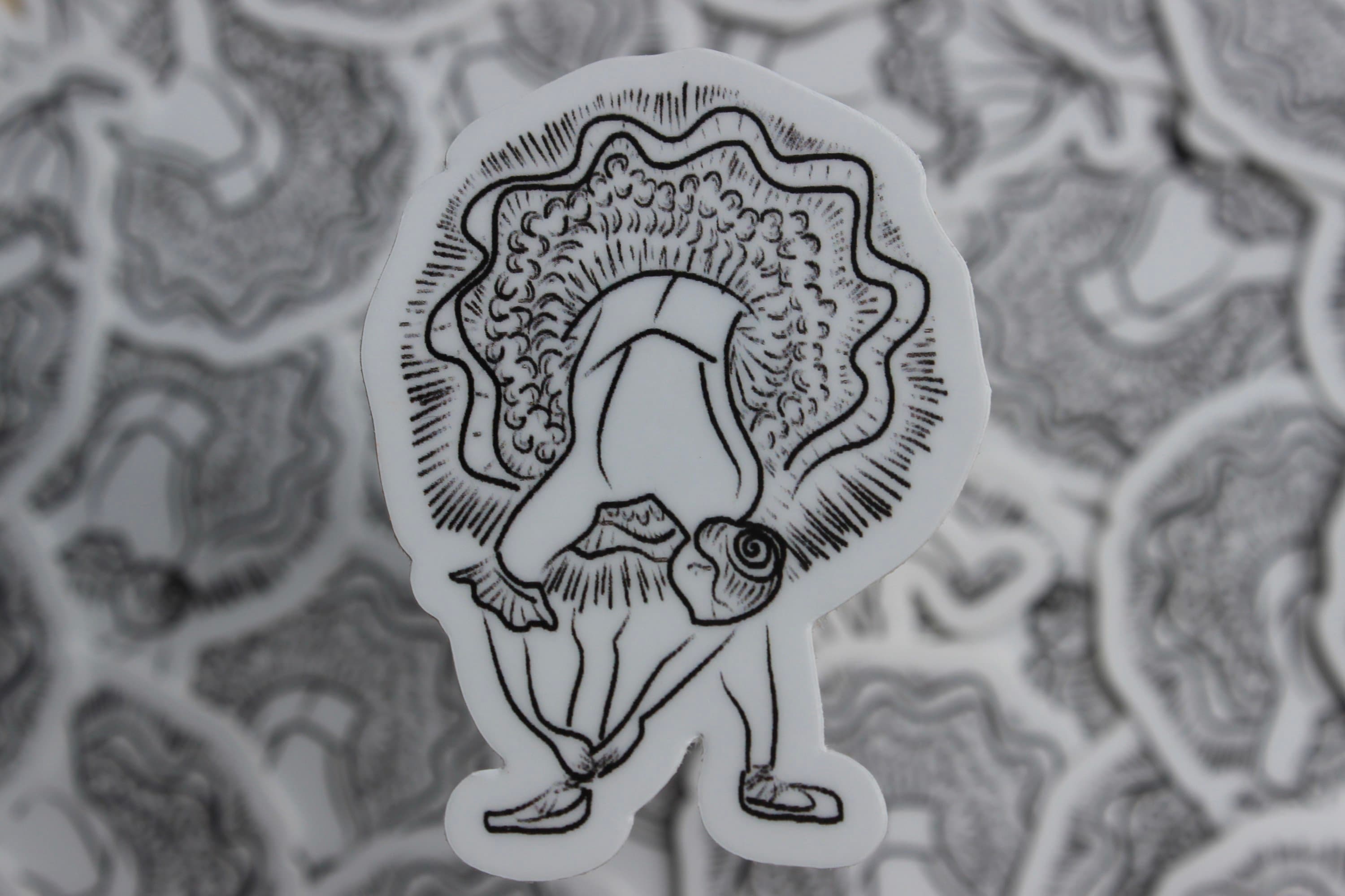 Ballerina Sticker, Dancer Vinyl Sticker, Pointe Ballet Dancer Decal - Etsy