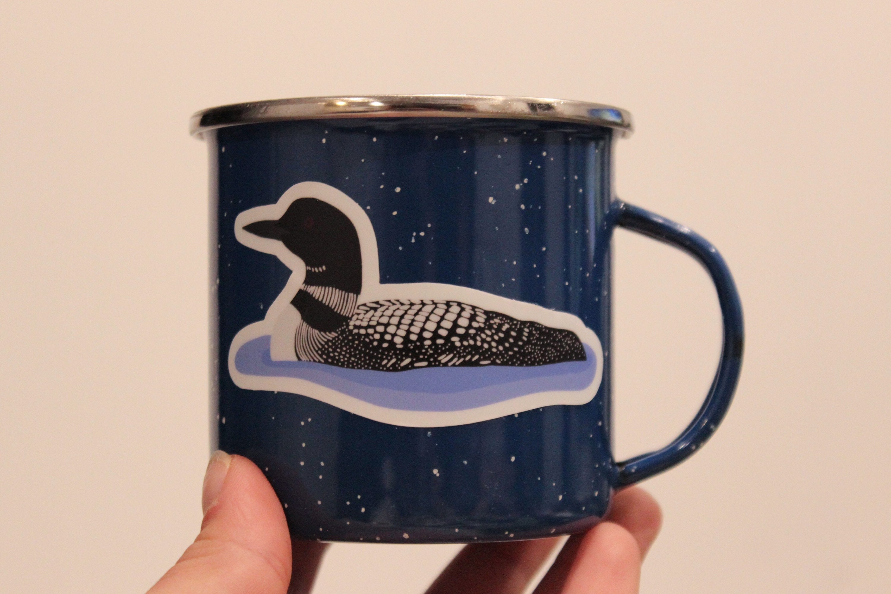 Loon Sticker, Common Loon Car Decal, Vinyl Sticker, Nature Sticker ...