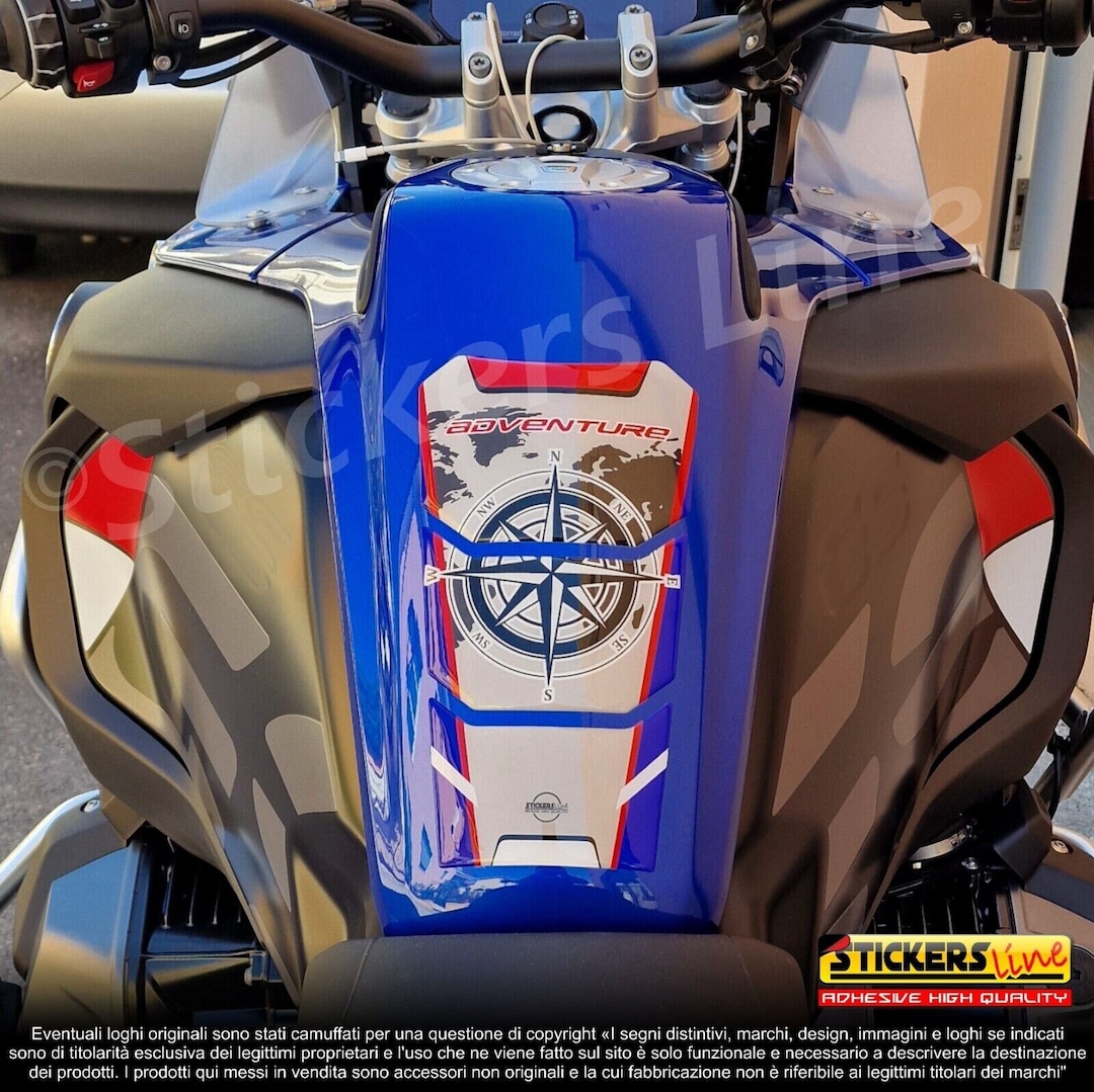 Resin Tank Pad BMW R1250 GS Adventure 2024 RALLYE R1250GS Tank Pad B-81 ...