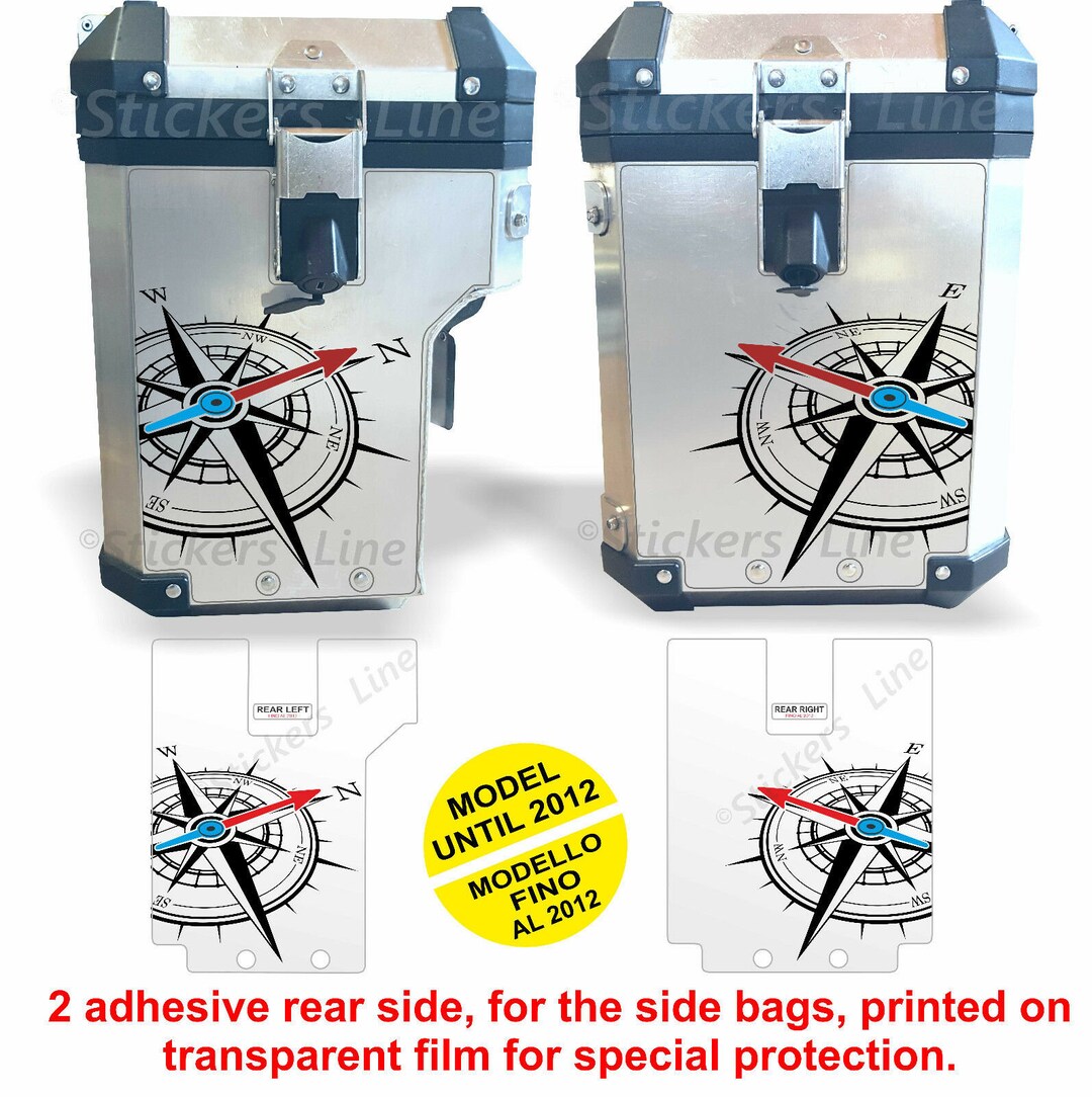 Stickers Suitcases BMW R1200GS Wind Pink Adventure Bags Stickers UNTIL ...