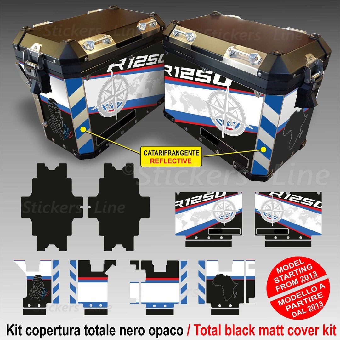COMPLETE Kit of Compatible Stickers for BMW R1250GS HP Bags - Etsy