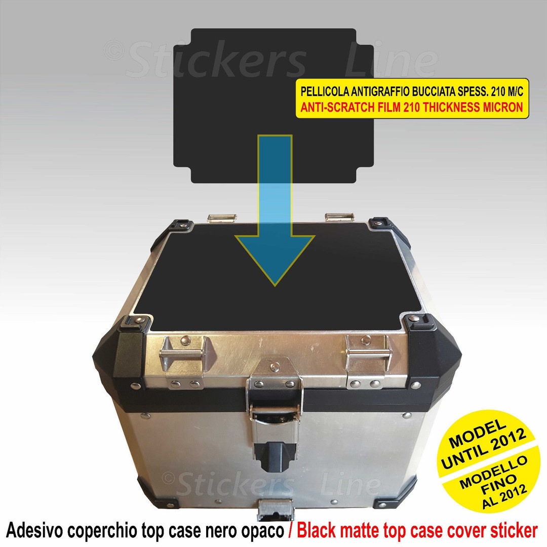 Sticker COVER Top Case Trunk Suitcase BMW R1200GS Bags Stickers up to ...