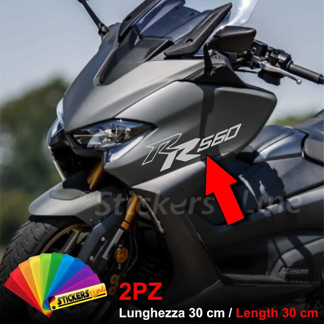 2 Front Shield RR Stickers for TMAX 560 Tmax RR560 Adhesive Writings - Etsy