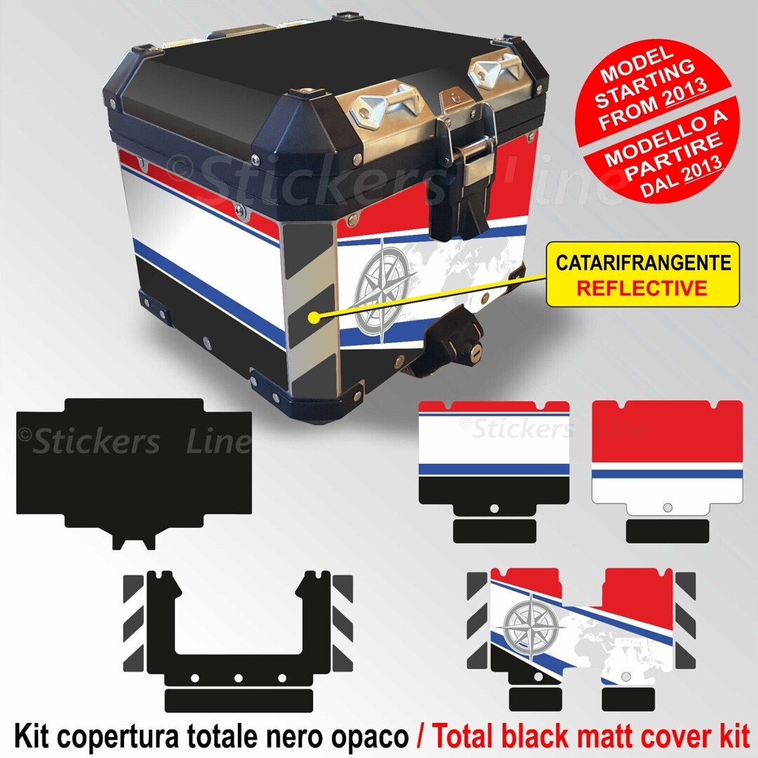 Complete Cover Sticker Kit for Top Case Bmw 1250 GS Adventure RALLYE - Etsy