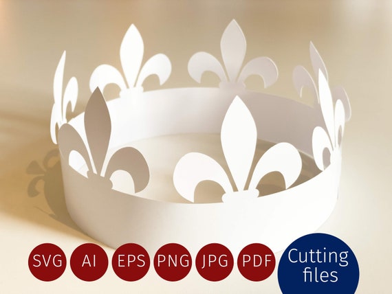 3D Crown to Plot. SVG File With Two Varieties for Cricut Vinyl | Etsy
