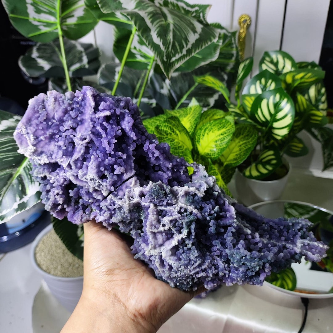 Large Super Grape Agate Cluster / Grape Agate Specimen / Natural Grape ...