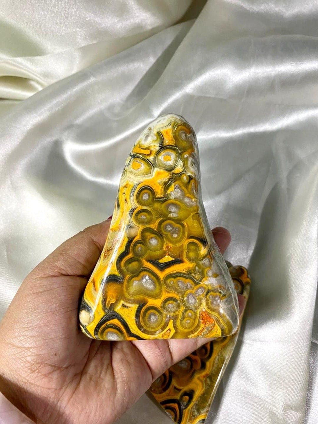 Rare Bumblebee Jasper High Quality / Bumblebee Eye /bumblebee - Etsy