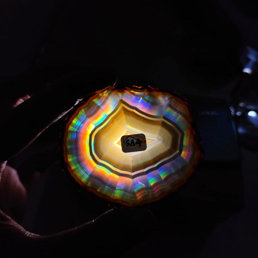 Iris Agate High Quality Big Full Rainbow SA4 - Etsy