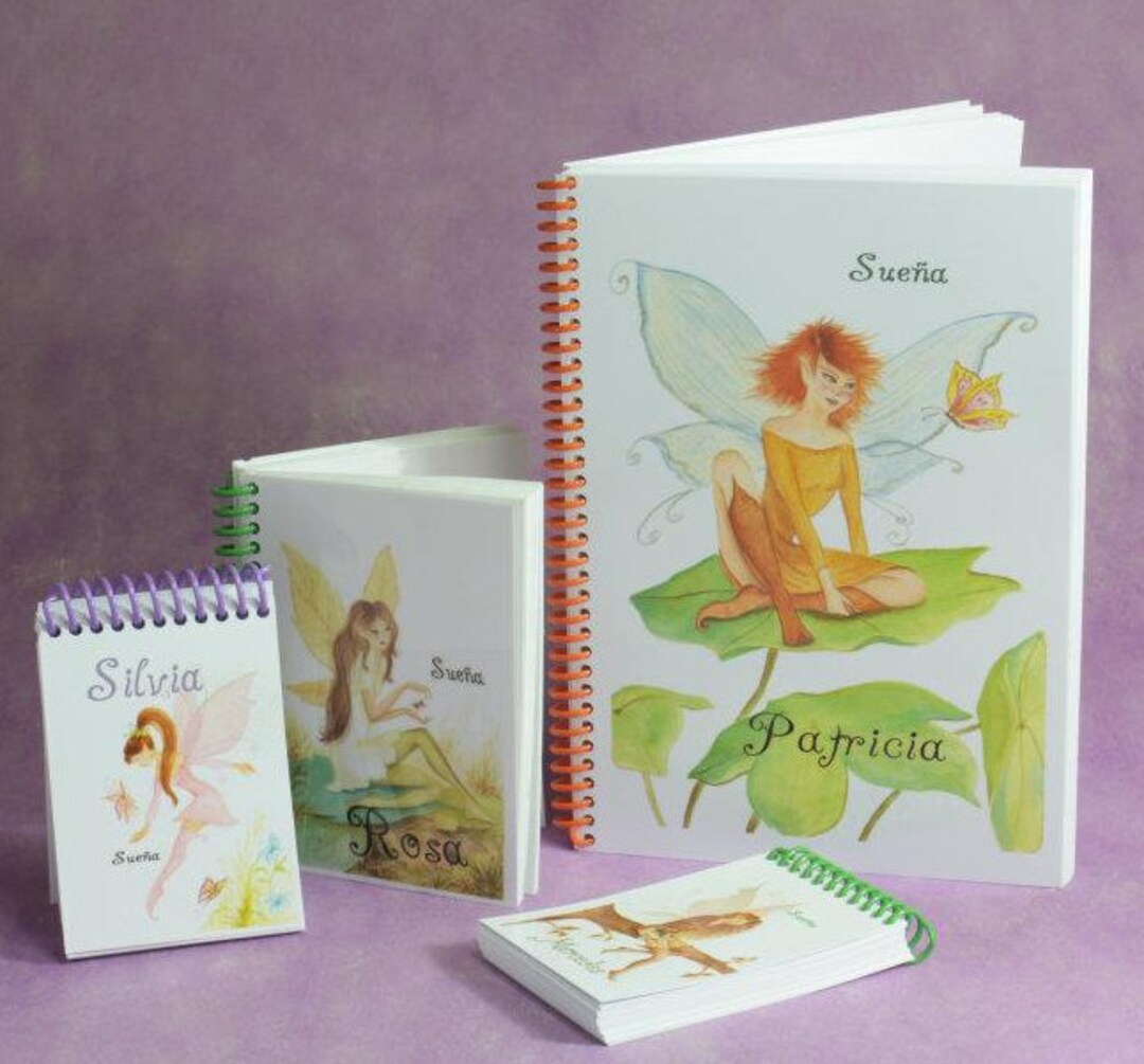 Personalized Notebook, Handmade With Exclusive Illustrations, With ...