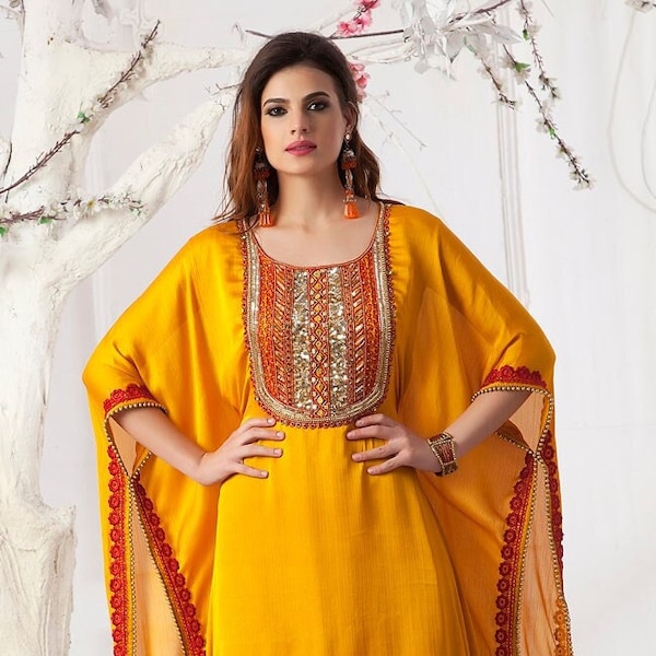 Yellow Arabian Dress - Etsy