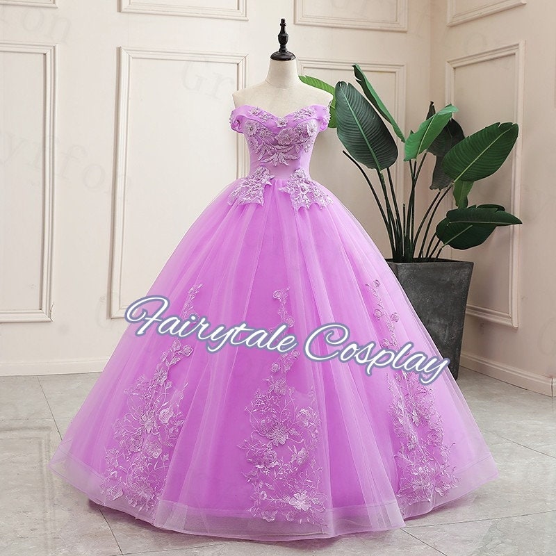 Disney Rapunzel Prom Dress