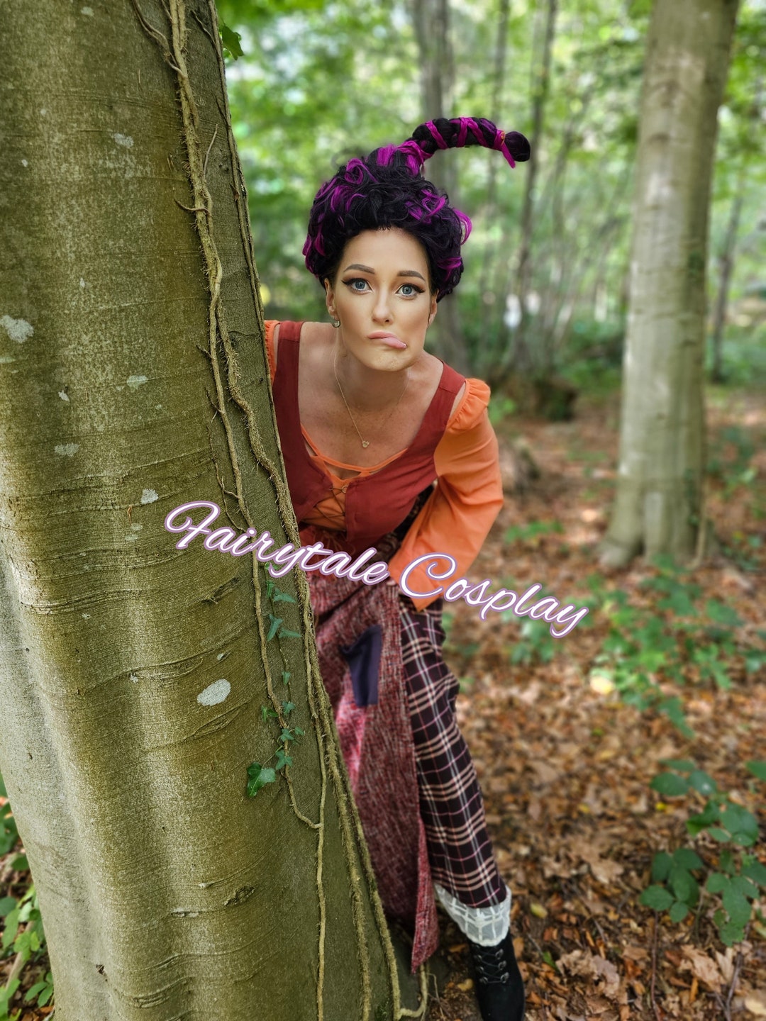 Mary Sanderson Sisters hocus Pocusdress Adults Halloween Cosplay ...