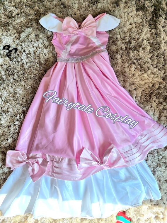 Cinderella Pink Dress Pattern