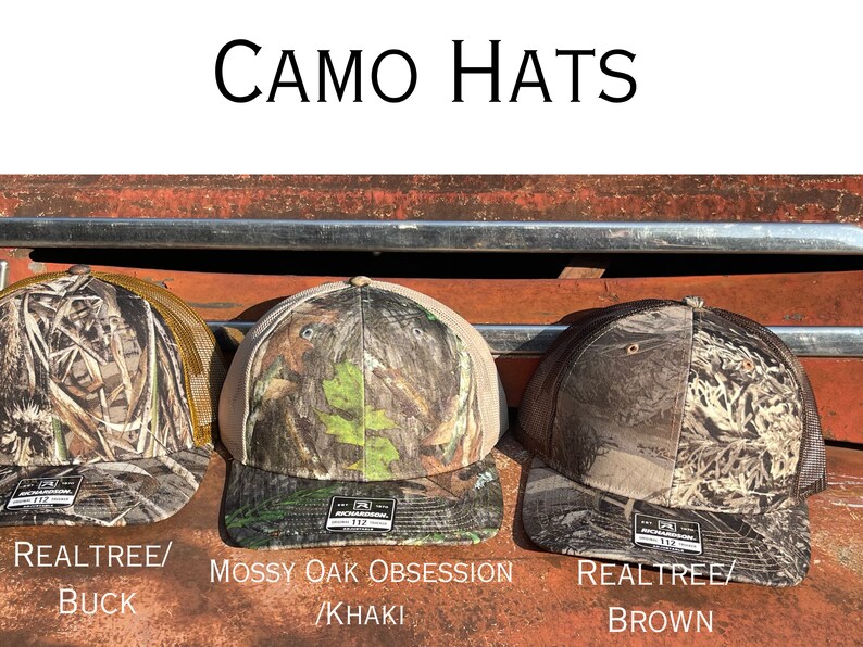 Duck Camo Richardson 112 Trucker Hat, Duck Hunting, Snapback ...