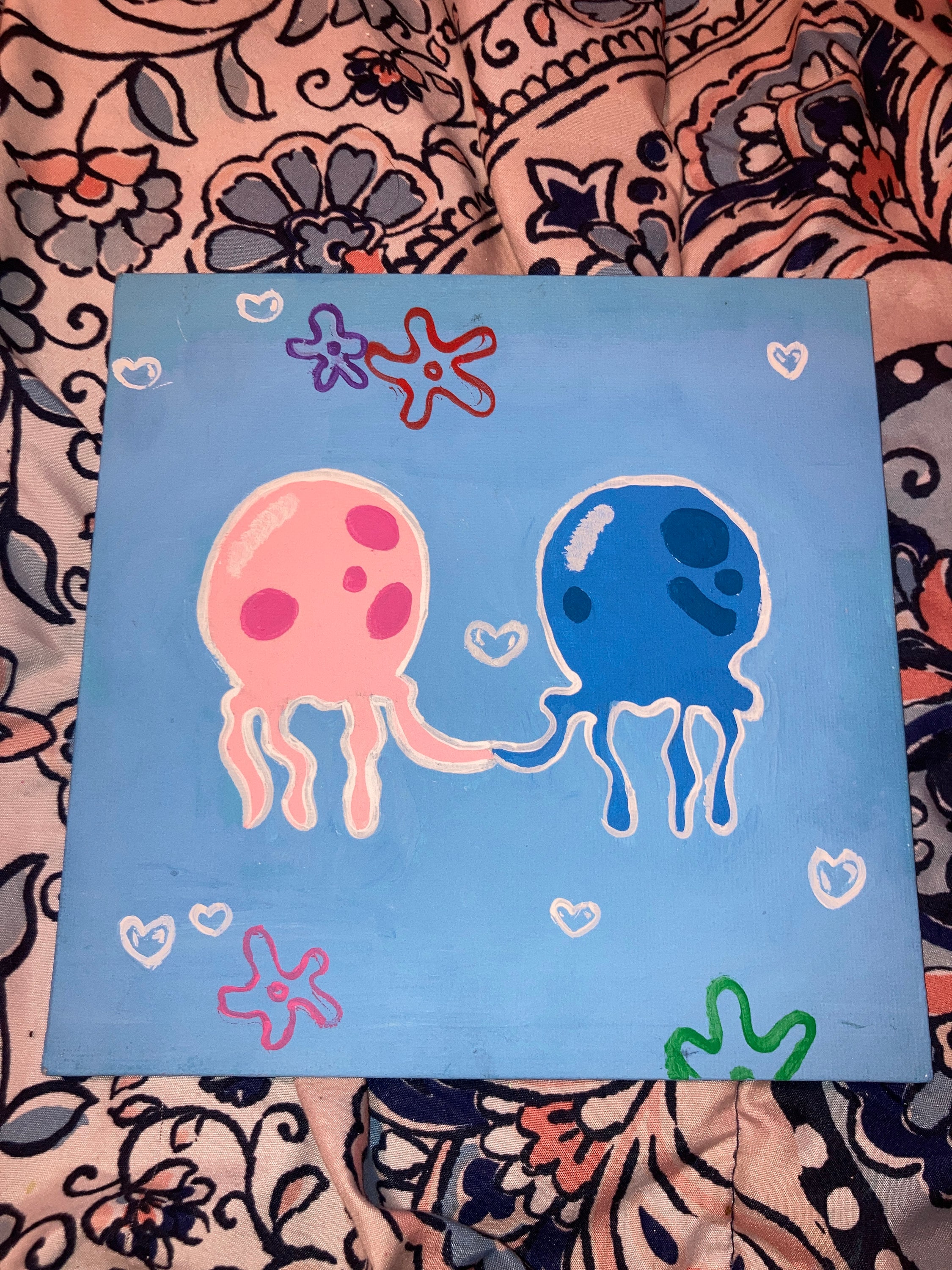 Blue Jellyfish From Spongebob