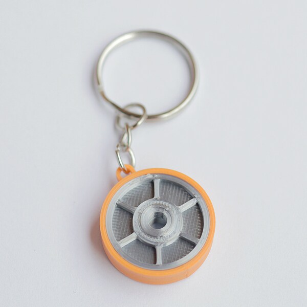 Wheel Keychain - Etsy