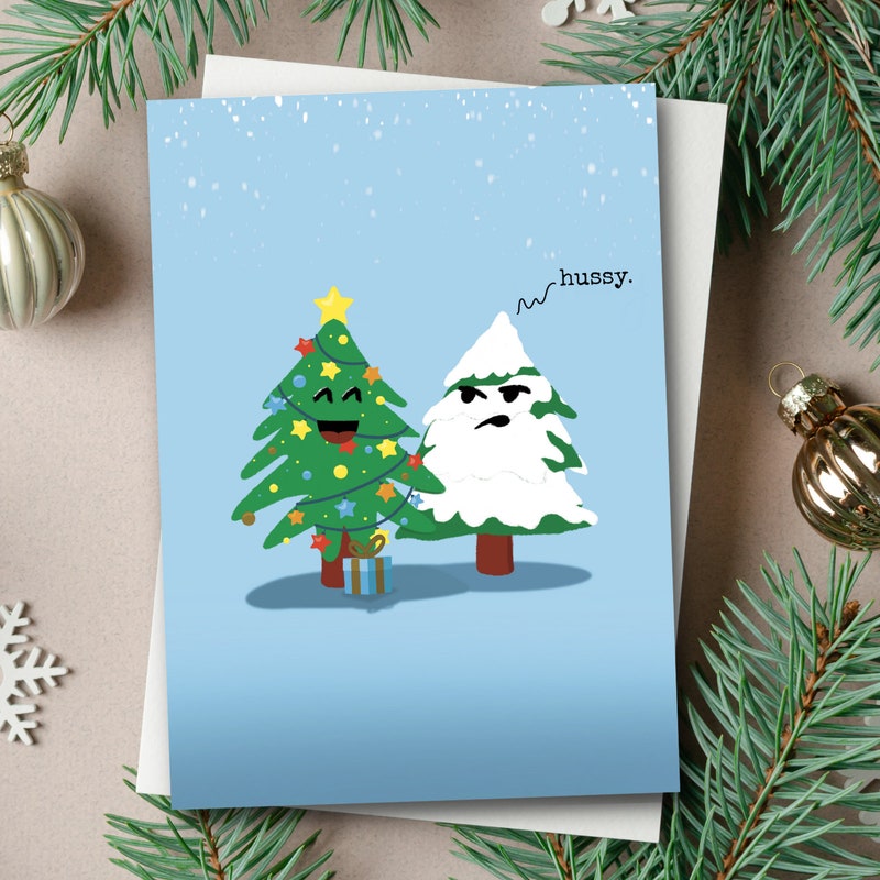 Funny Holiday Cards - Etsy