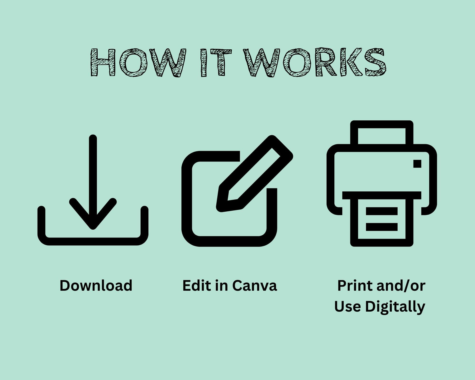 Ultimate Fully Editable Homeschool Planner, Undated, Digital, Printable ...