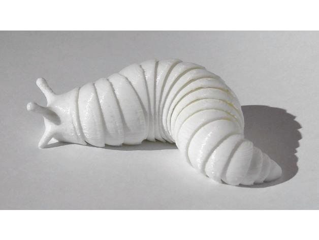 3D PRINTED ARTICULATED SLUG - Etsy