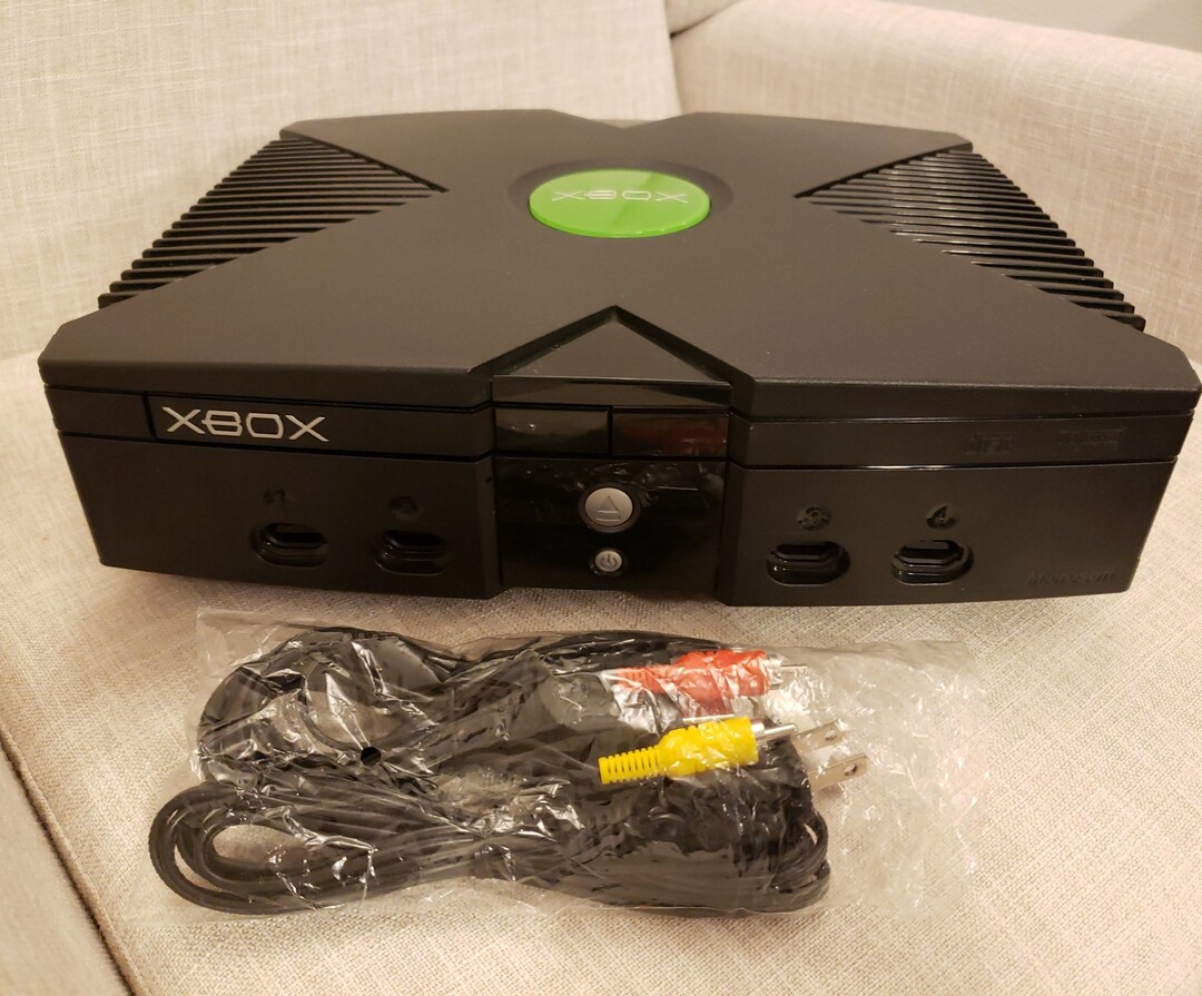 Original Xbox 1TB Hard Drive | Custom Console | Xbox LIVE Insignia ...